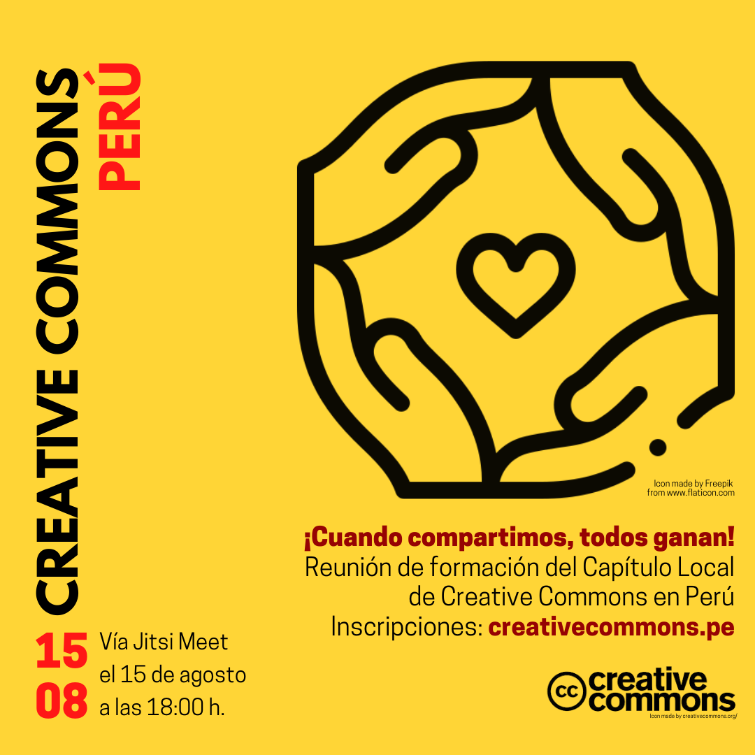 15 de agosto: Reunión de formación de Creative Commons capítulo Perú ...